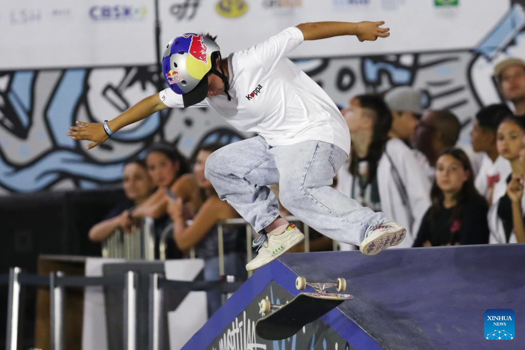 Highlights of STU Open Rio 2022 women's street final of skateboarding - People's Daily Online