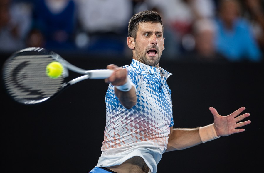 Djokovic wins record 10th Australian Open title after downing Tsitsipas - People's Daily Online