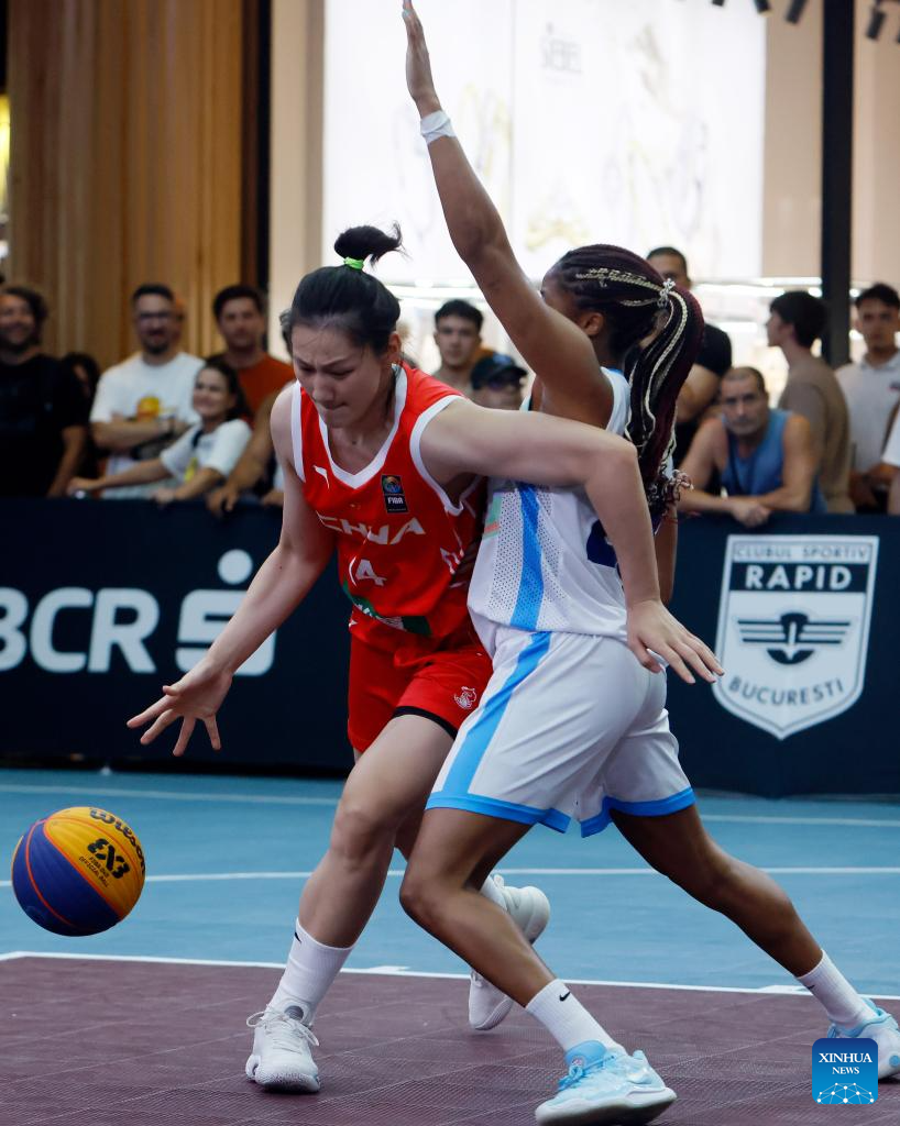 FIBA 3X3 Women's Series basketball match: China vs. Azerbaijan - People's Daily Online