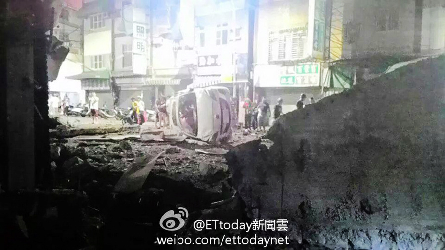 In photos: Series of gas explosions rattle Kaohsiung (7) - People's ...