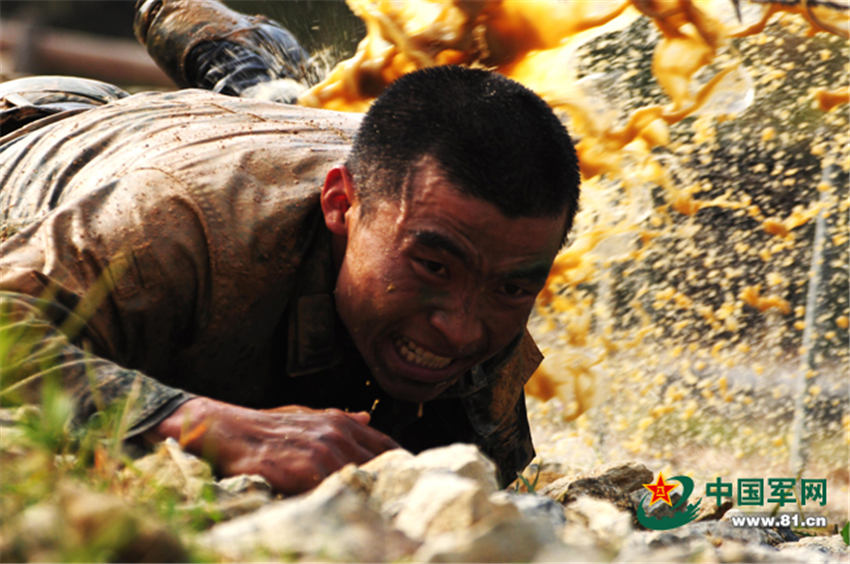 Chinese scouts take examination in training ground - People's Daily Online