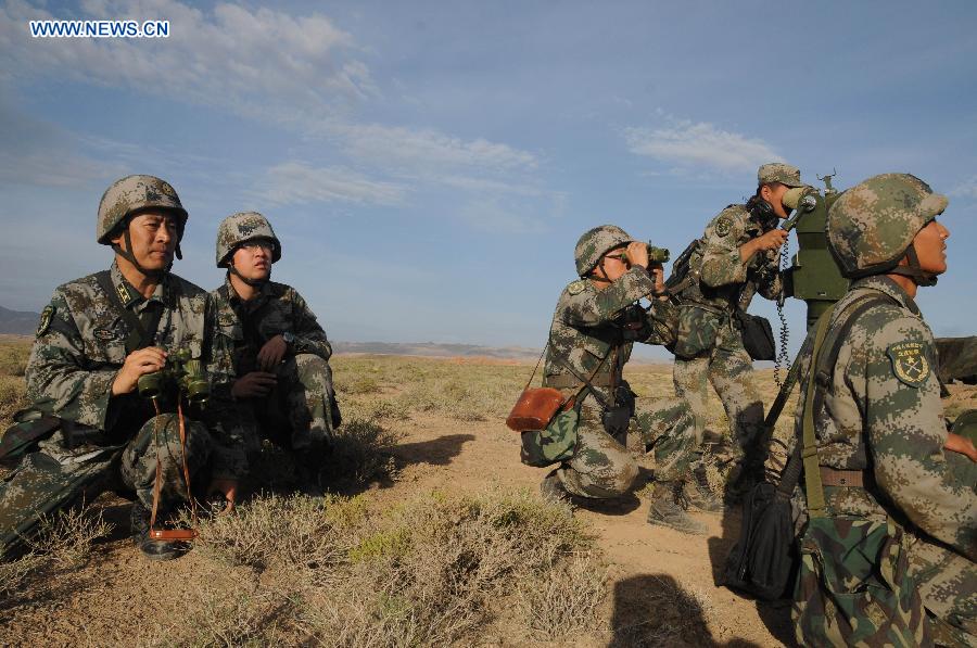 PLA begins air-ground combat drills in NW China - People's Daily Online