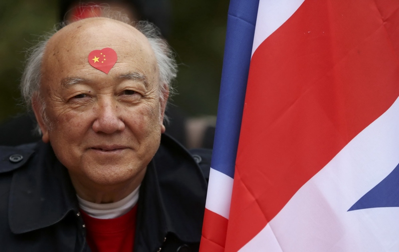 Chinese community in UK welcomes Xi Jinping (7) - People's Daily Online