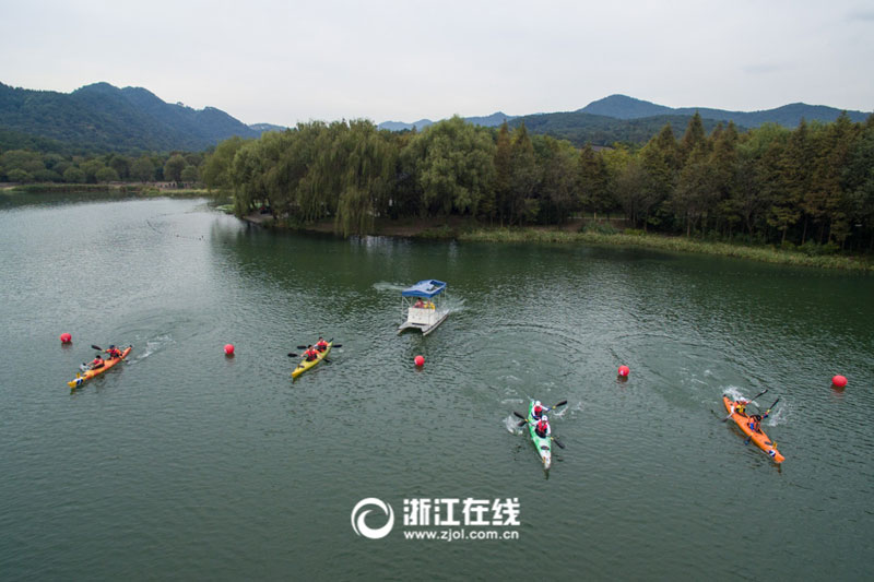 Second Chinese Canoeing Contest held in Hangzhou (2) - People's Daily ...