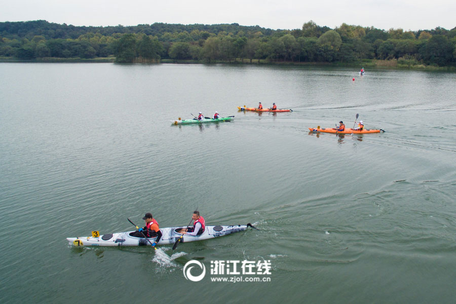 Second Chinese Canoeing Contest held in Hangzhou (4) - People's Daily ...