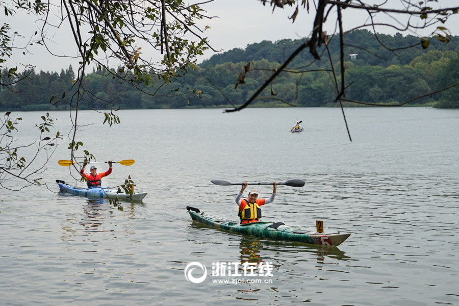 Second Chinese Canoeing Contest held in Hangzhou (6) - People's Daily ...