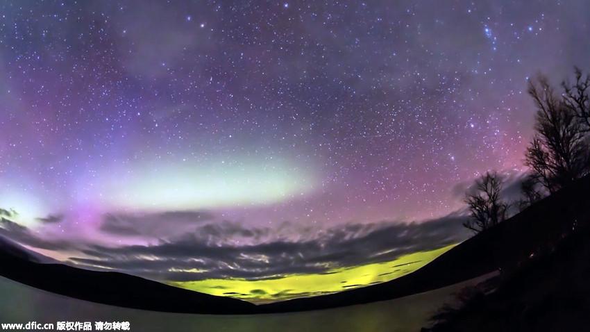 Breathtaking polar lights - People's Daily Online