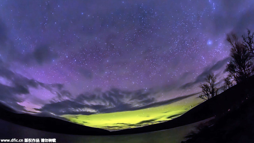 Breathtaking polar lights (8) - People's Daily Online