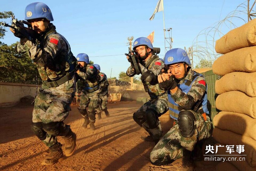 Chinese peacekeepers in Mali conduct counter-terrorism exercises ...