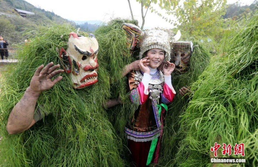 Miao People Celebrate Mang Hao Festival in S China - People's Daily Online