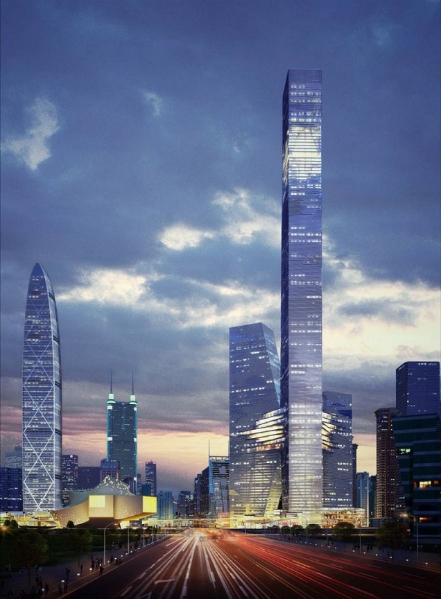 Shenzhen mulls building the highest skyscraper in China with a height ...