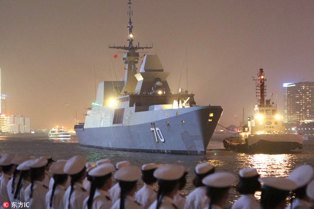 Singapore's RSS Steadfast pays friendly visit to Shanghai - People's ...