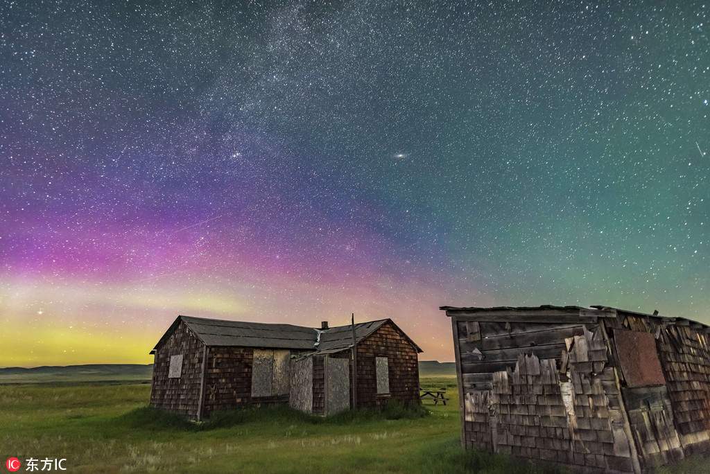 Starry sky over Canada (3) - People's Daily Online