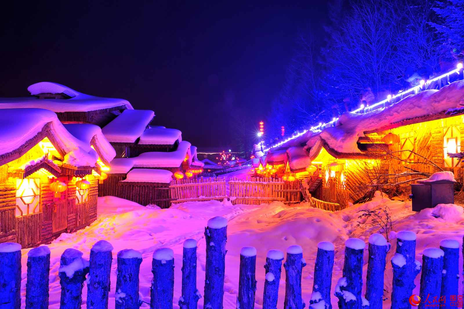 Snowy Xuexiang Village (9) - People's Daily Online