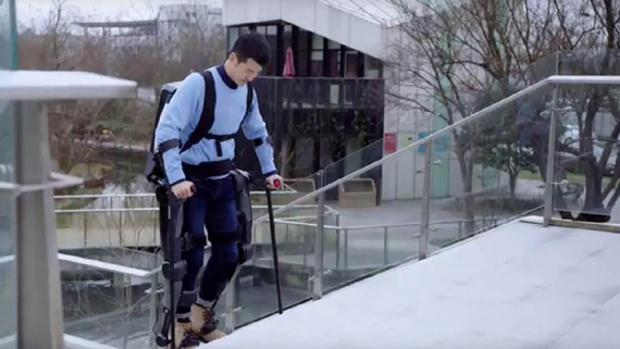 Chinese 'wearable robot' could help disabled people walk again - People ...