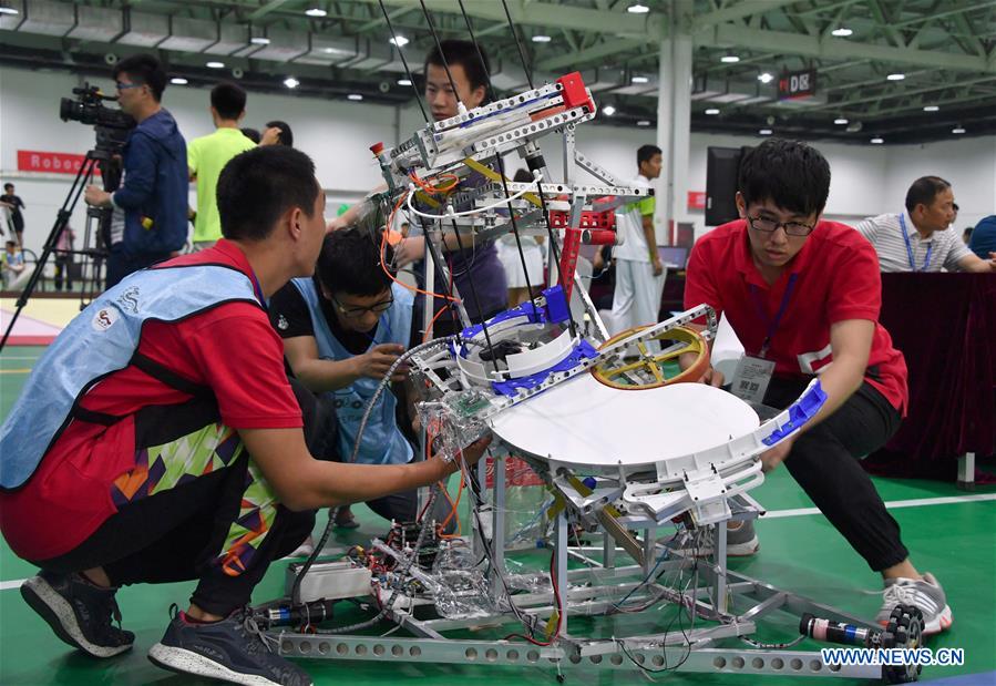 Some 3,000 contestants participate in China University Robot ...