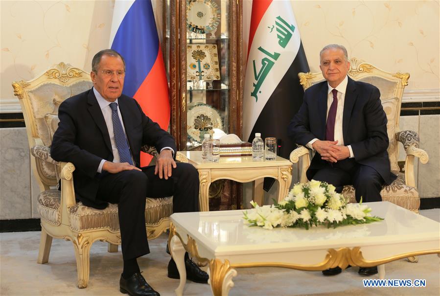 Iraqi FM meets with Russian counterpart in Baghdad - People's Daily Online