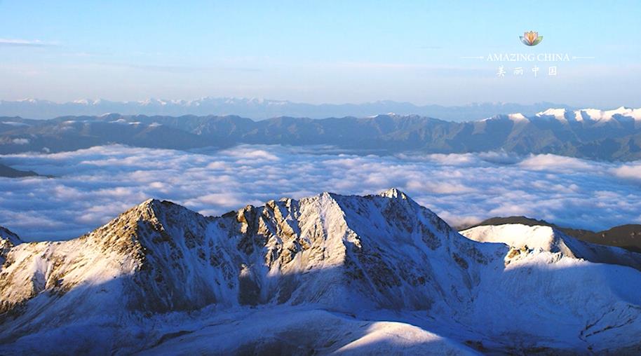 Amazing China: Qilian Mountains - A Wet Island Surrounded by Deserts ...