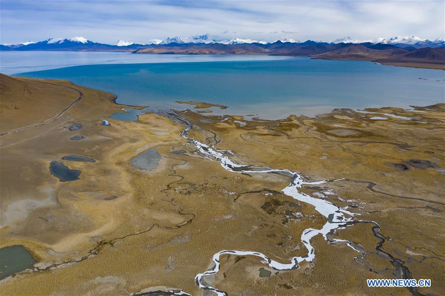 Scenery of Puma Yumco Lake in Tibet (5) - People's Daily Online