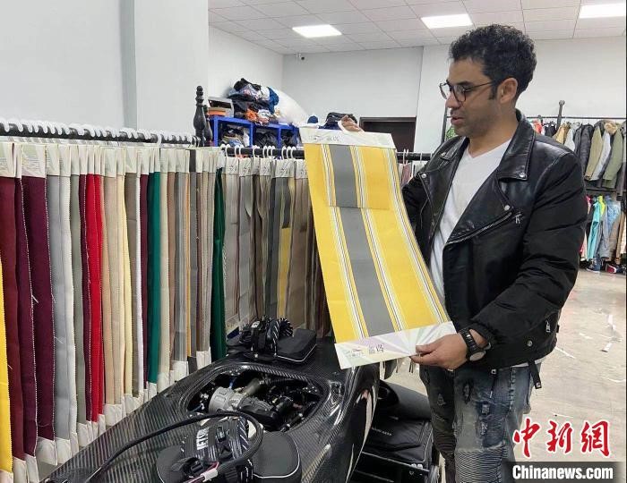 Lebanese man's entrepreneurial dream comes true in China's textile hub ...