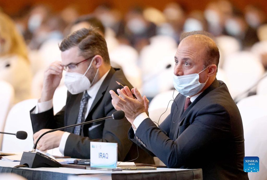 Representatives attend plenary session of 2nd United Nations Global ...