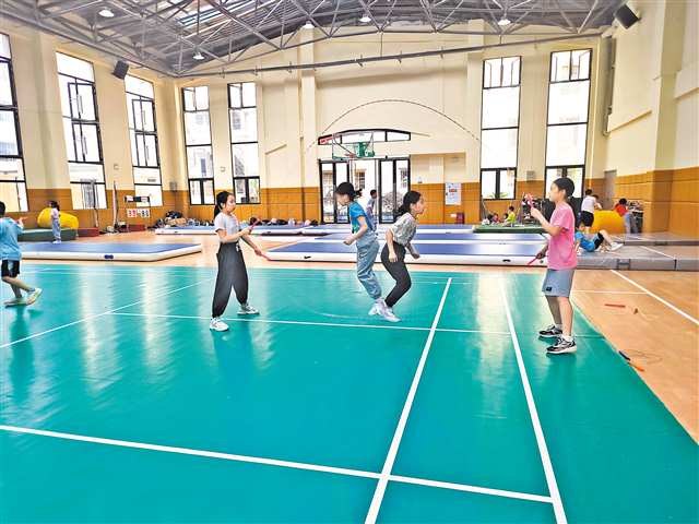 Primary school jump rope team from SW China's Chongqing shines on int'l ...