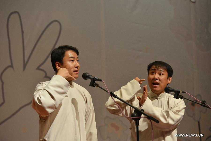 Youth Crosstalk Festival and Competition held in Beijing (4) - People's ...