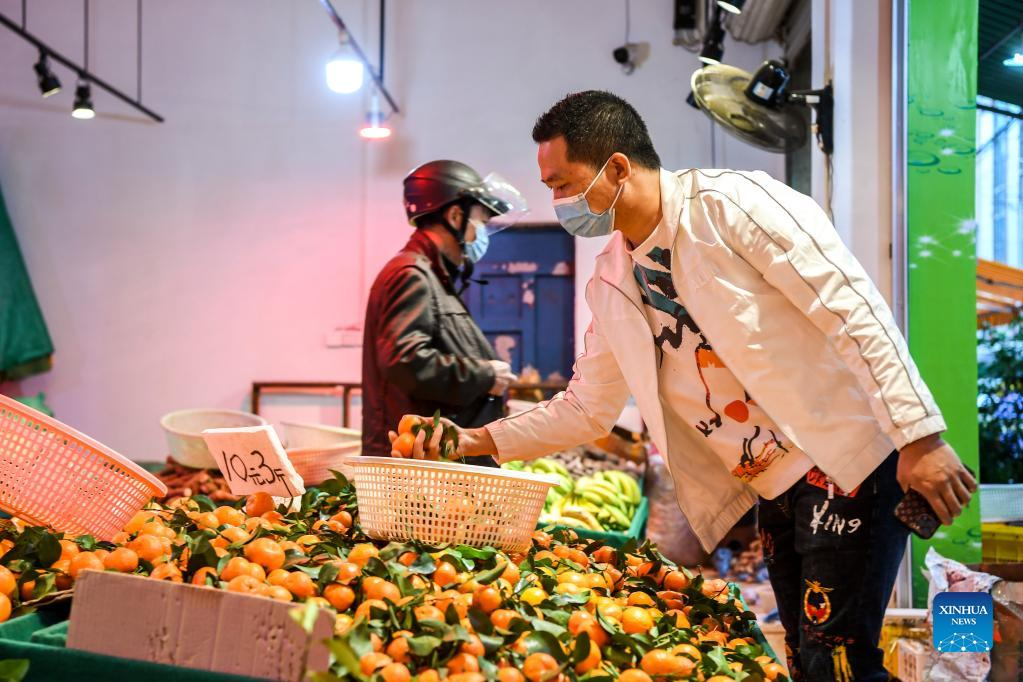 S China's Dongxing City makes efforts to assure market supplies amid ...