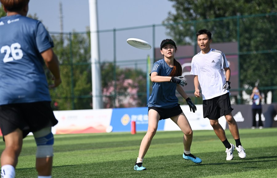 China's first National Ultimate Frisbee League kicks off - People's ...
