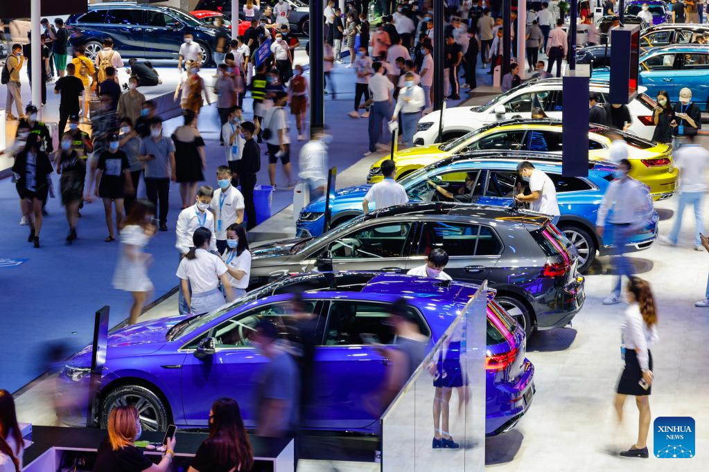 Chengdu Motor Show 2022 kicks off - People's Daily Online