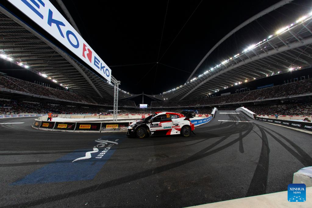 In pics: Super Special Stage of World Rally Championship Acropolis ...