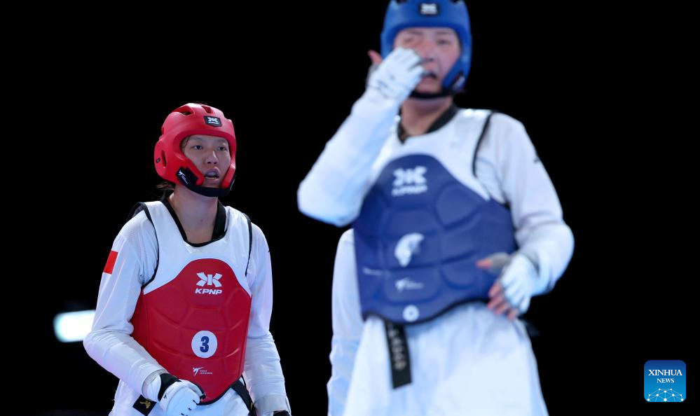 Team China finishes first in women's team final of taekwondo at Rhine-Ruhr 2025 FISU Universiade ...