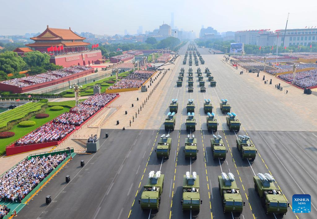 Highlights of China's V-Day parade - People's Daily Online