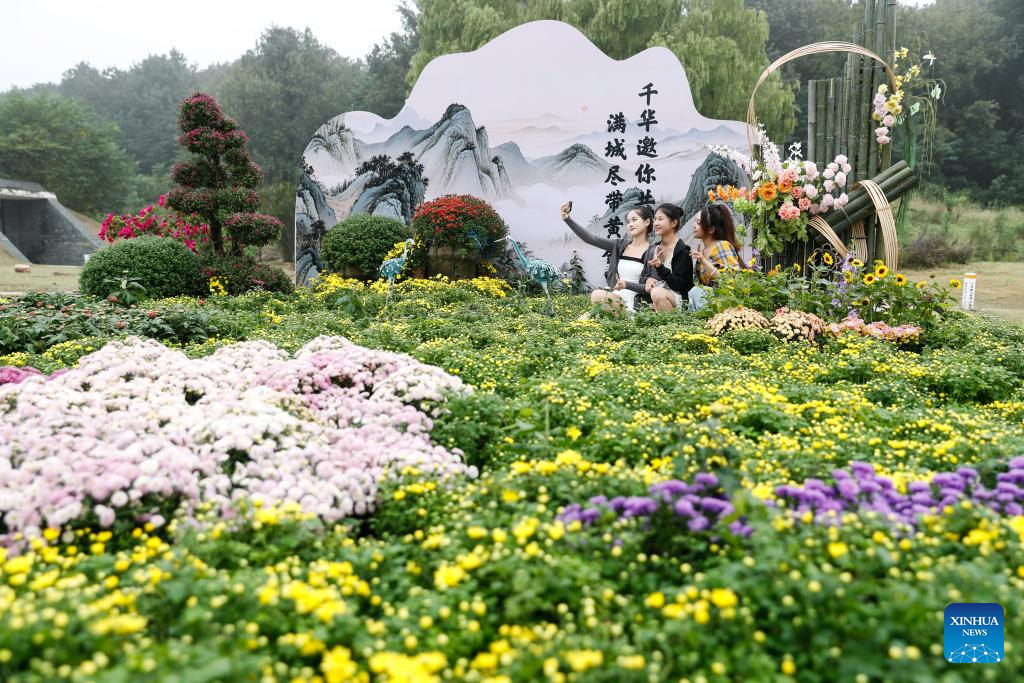 People visit Baohua Mountain National Park in Jurong, China's Jiangsu - People's Daily Online