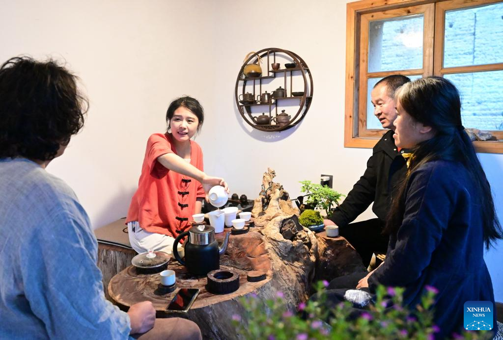 Young entrepreneur dedicated to rural revitalization through hard work ...