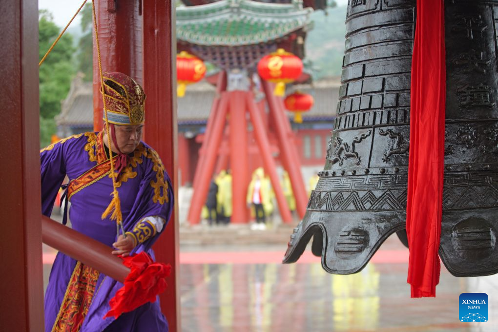 Ceremony worshiping Fuxi held in Tianshui, China's Gansu - People's ...